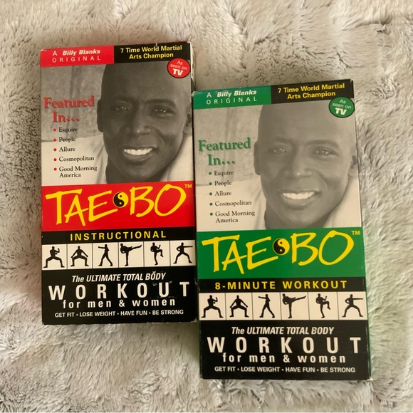 Other | Tae Bo Workout Vhs Set | Poshmark